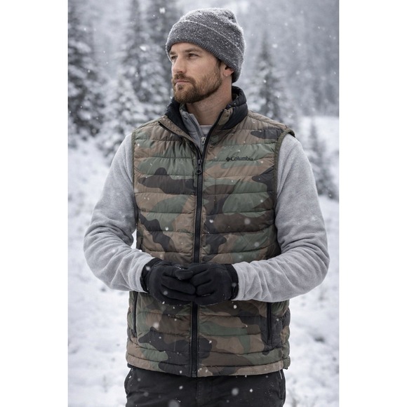 Columbia | Jackets & Coats | Mens Small Columbia Omniheat Powder Lite ...